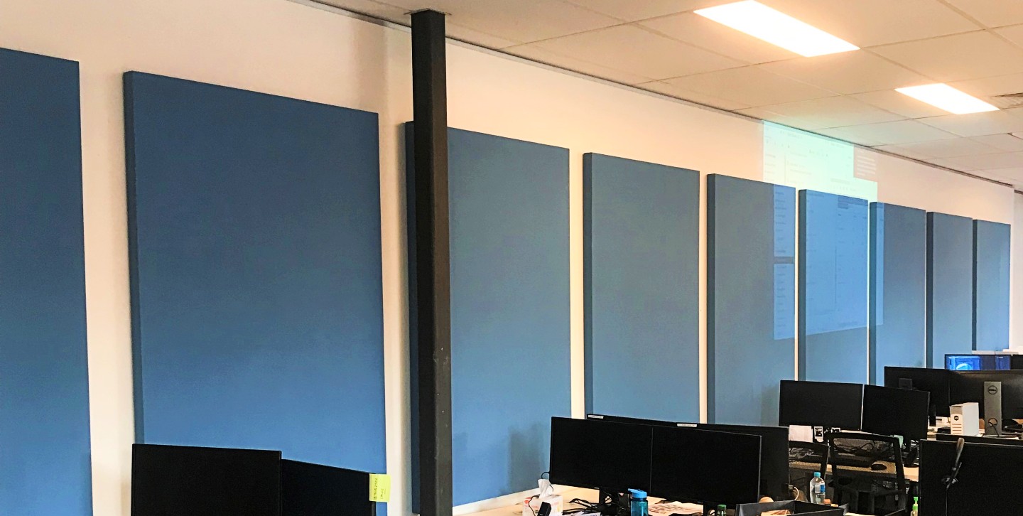 Office Acoustics Improved with SerenityLite - Acoustic Panels By Sontext